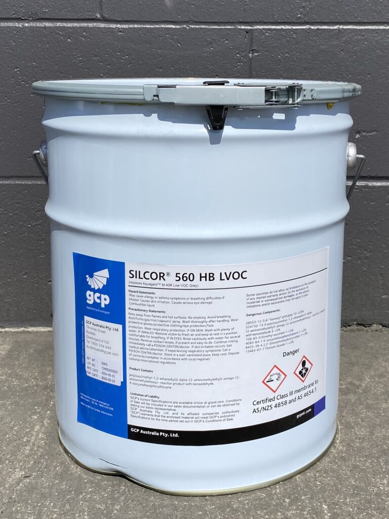 Solvent free polyurethane membrane - Silcor 560 HB LVOC