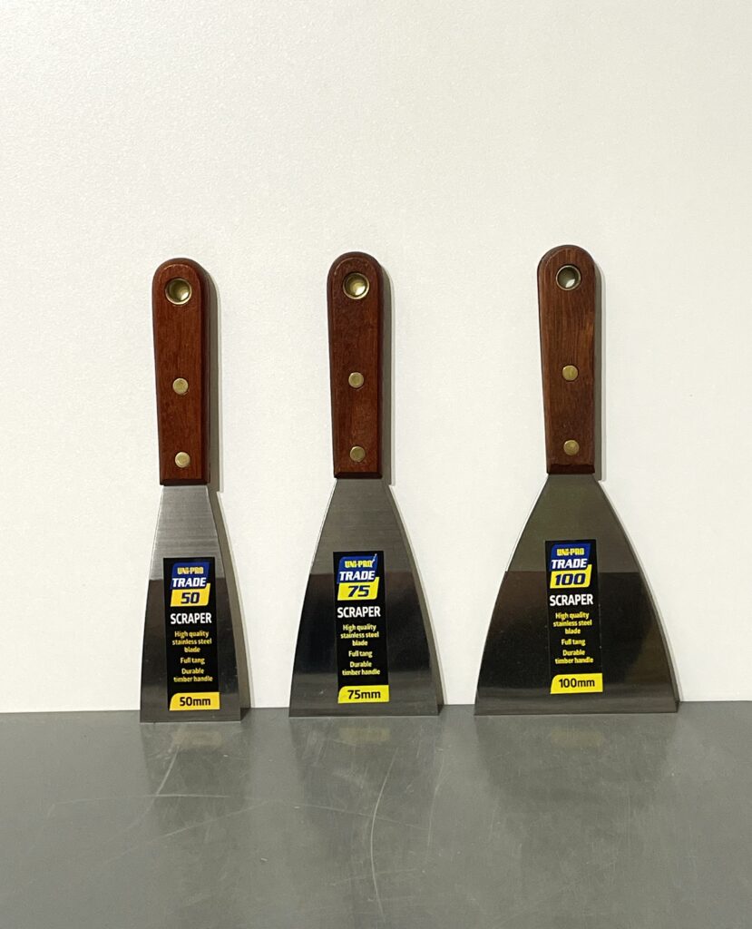 Stainless steel blade scrapers - Scrapers